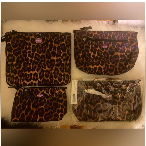Coach | Bags | Coach Bundle Sv Multi Violet Bags | Poshmark
